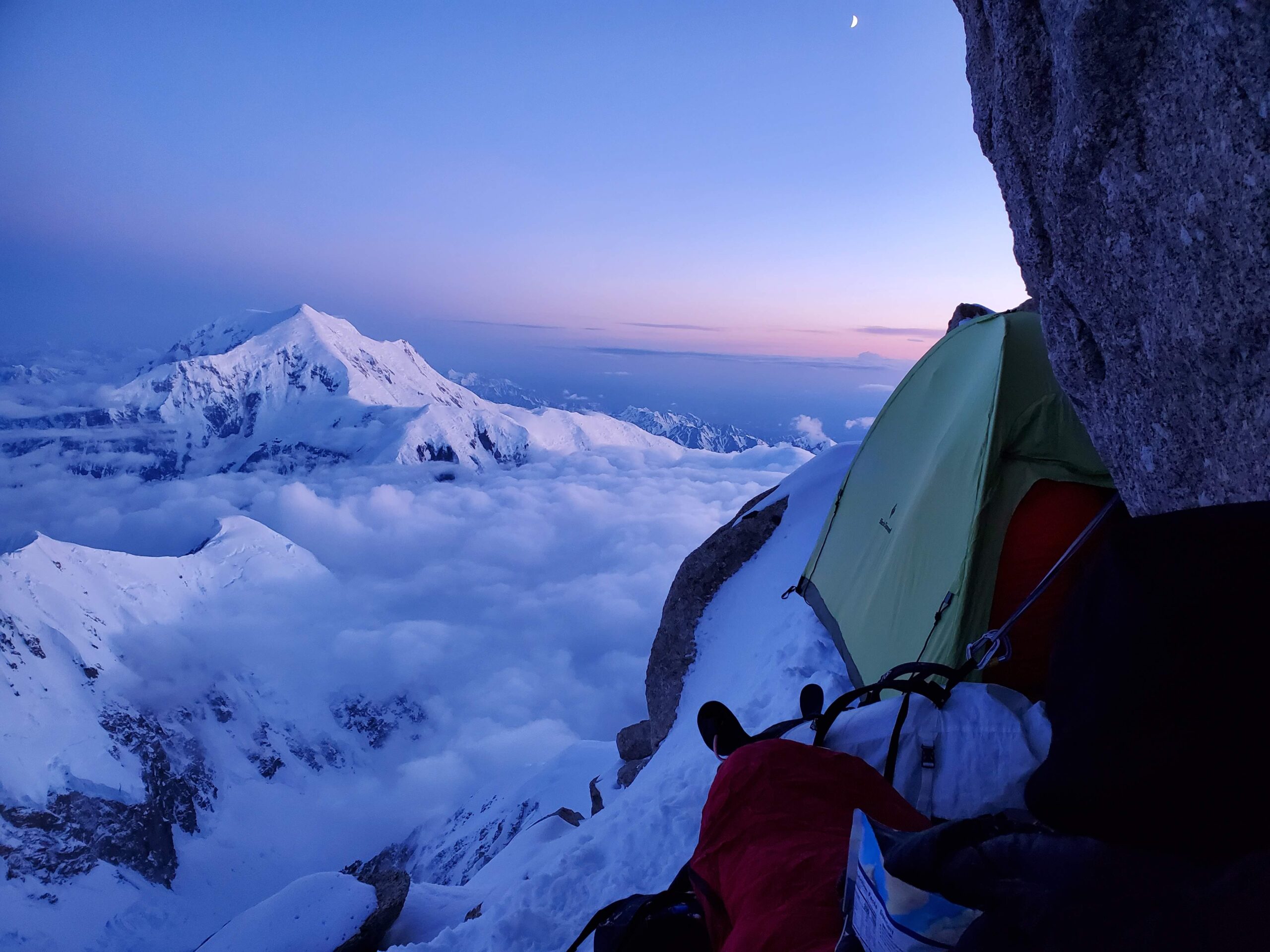 The Cassin Ridge - The Firn Line