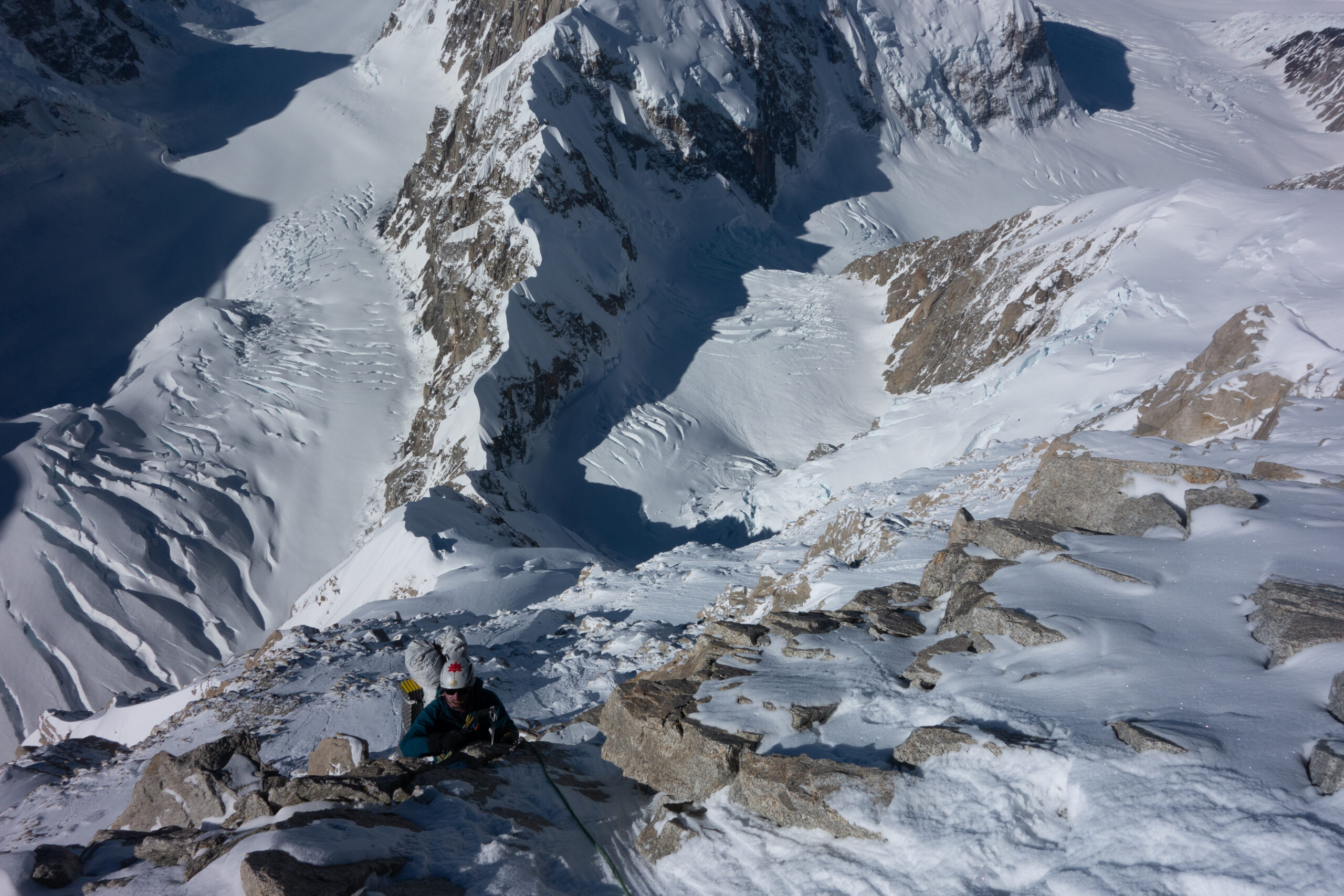 The Cassin Ridge - The Firn Line